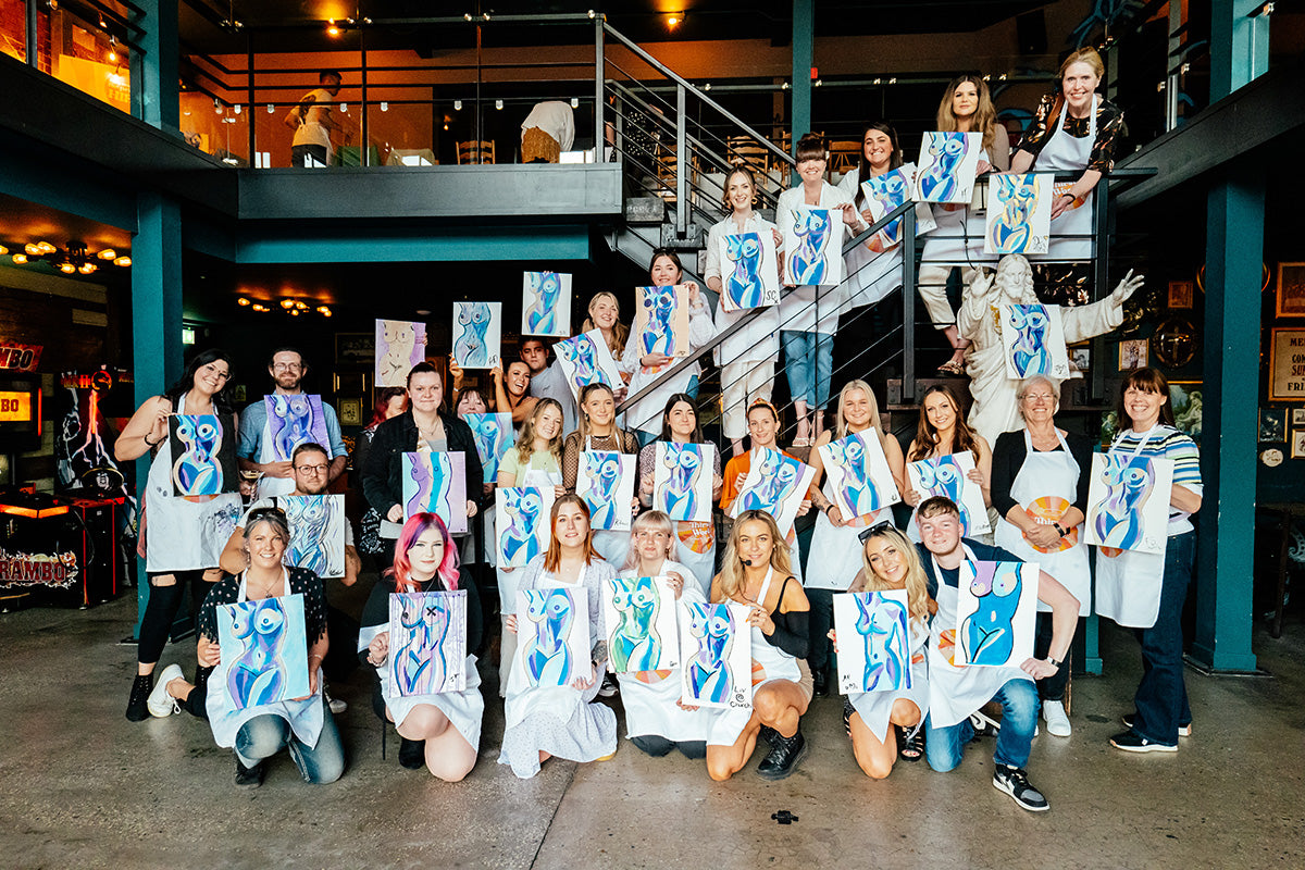 Thirsty Work presents Sip & Paint Parties – CHURCH